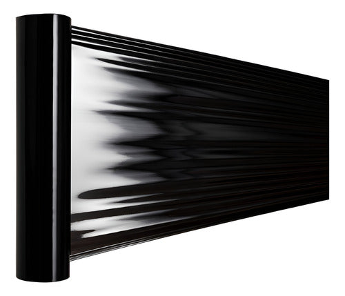 Rollo Stretch Film Negro 1,7kg 20 Micras 50cmx250mts